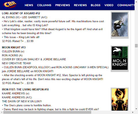 新たな章の開幕！ムーンナイト #13のプレビュー！ | Amecomi Info（アメコミ・インフォ）