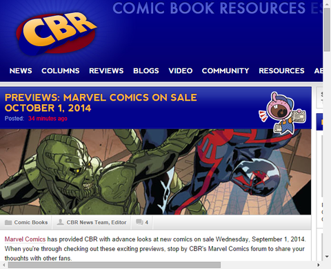 10月1日発売のリーフのリスト！ | Amecomi Info（アメコミ・インフォ）