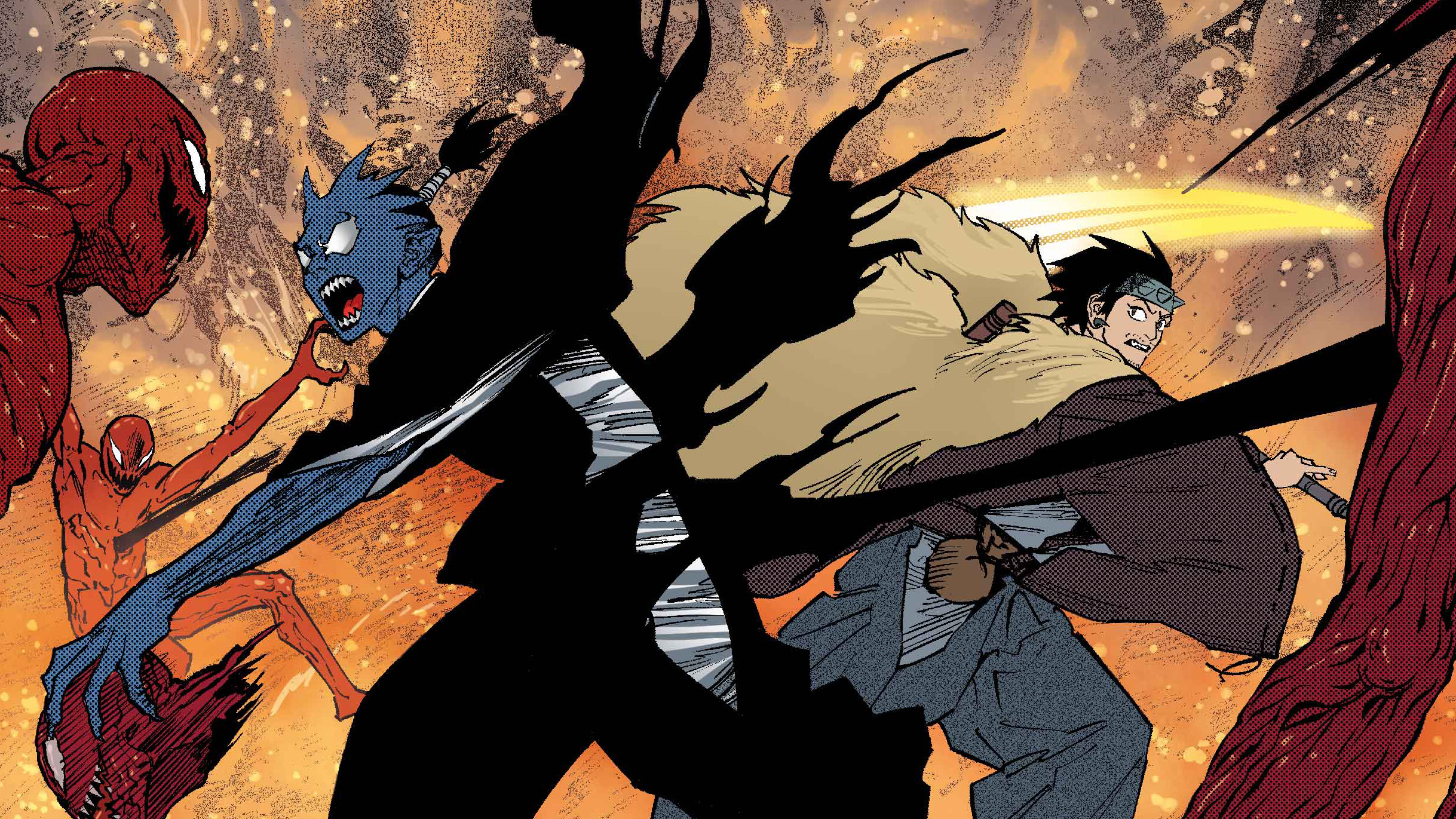 キントロはシmbioテの大群と壁を這い回る謎に直面する（Kid Venom #2） | Amecomi Info（アメコミ・インフォ）